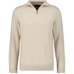 Ragman Rundhalspullover Hellbeige-846 50 50 Feinste Baumwollmischung mit Kaschmir