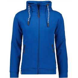 Ragman Herren Ragman Sweatjacke blau M4850