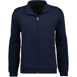 Ragman Sweatjacke Dunkelblau-711 L5052 L5052 Sweat-Cardigan mit Stehkragen