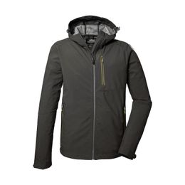 Killtec Softshelljacke &raquo;KOS 259 MN SFTSHLL JCKT&laquo; Wasser- und windabweisende Softshelljacke, PFAS-frei impr&auml;gniert olivgr&uuml;n M M Herren...