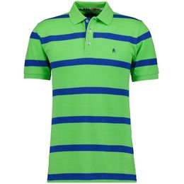 Ragman Poloshirt Grün Flash-314 XL XL Gestreift