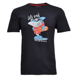 Ragman T-Shirt Dunkelblau-711 S S T-Shirt