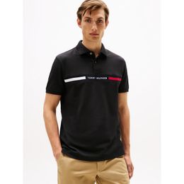 Tommy Hilfiger Poloshirt »HILFIGER CHEST INSERT REG POLO« Black XXL XXL Poloshirt von Tommy Hilfiger