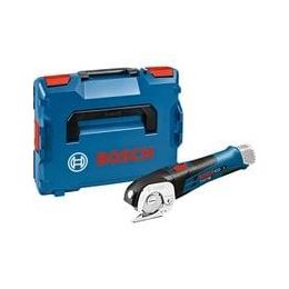 Bosch Akku-Universalschere GUS 12V-300 Professional, Elektroschere blau, ohne Akku und Ladeger&auml;t, L-BOXX