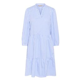 Culture Kleid 'Jilla' Damen Größe 34 hellblau / weiß Winterkleid