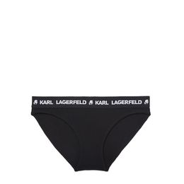 K by KARL LAGERFELD Karl Lagerfeld Slip Damen Gr&ouml;&szlig;e L schwarz / wei&szlig;