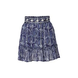 KOROSHI Rock Damen Gr&ouml;&szlig;e 34 navy / enzian / pastellblau / grau