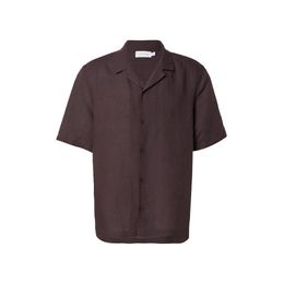 TOPMAN Button Up Shirt male Brown size XL