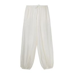 Bershka Hose Damen Gr&ouml;&szlig;e 34 creme / ecru