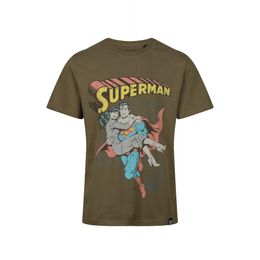 Recovered Shirt 'Superman Comic Graphic' female Brown size M
