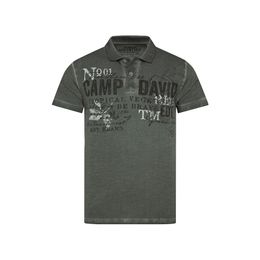 CAMP DAVID Shirt male Green size XXXL