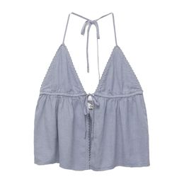 Pull&Bear Pull&Bear Top Damen Gr&ouml;&szlig;e XS saphir