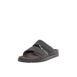 Pull&Bear Pull&Bear Pantolette Herren Größe 43 dunkelgrau