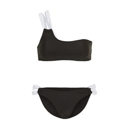LSCN by LASCANA Bikini Damen Gr&ouml;&szlig;e XXS schwarz / wei&szlig;
