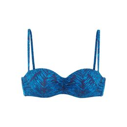 JETTE Bikini Top female Blue size 34