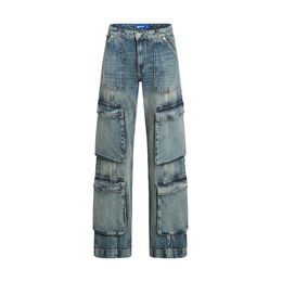 KARL LAGERFELD JEANS Cargo Jeans female Blue size 28