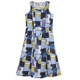 Seasalt Cornwall Kleid 'Grass Wave' Damen Größe 48 blau / grün / weiß Winterkleid