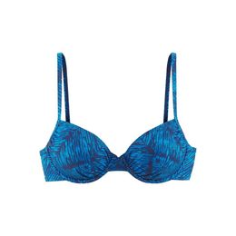 JETTE Bikinitop Damen Gr&ouml;&szlig;e 75 marine / enzian / royalblau