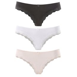 Lascana Panty female Mixed colors size 32/34
