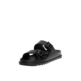 Pull&Bear Pull&Bear Pantolette Herren Größe 44 schwarz