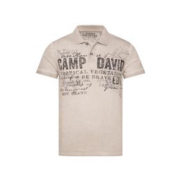 CAMP DAVID Shirt male Silver size L