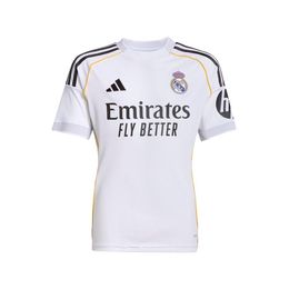 adidas Performance Funktionsshirt 'Real Madrid 25/26' Jungen Größe 152 gelb / schwarz / weiß