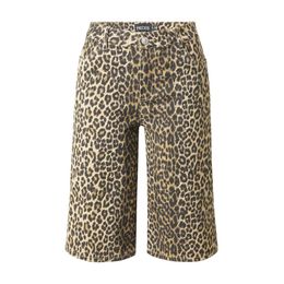 Pieces Shorts 'PCSalume' Damen Größe 29 brokat / taupe / schwarz