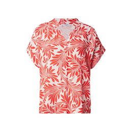 ZABAIONE Bluse 'Pi44aa' Damen Gr&ouml;&szlig;e XL rot / wei&szlig;
