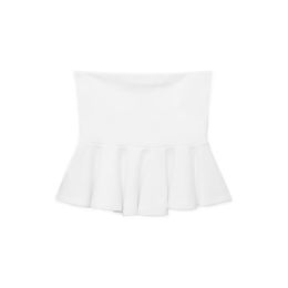 Mango Top 'PEPLUM' female White size S