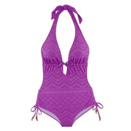 Lascana Swimsuit female Purple size 44