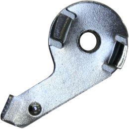 Schöner Wohnen Kollektion Deckenträger für Gardinenstangen, silber (edelstahl, optik), SCHÖNER WOHNEN-KOLLEKTION, Gardinenstangenhalterungen, Serie Einzelprogramm Matteo rechteckig