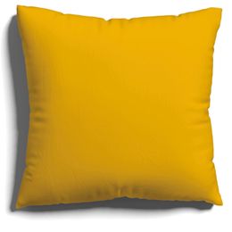 Kissenbezug Schlafgut "EASY Jersey", gelb (gelb deep), B:40cm L:40cm, Jersey, Obermaterial: 100% Baumwolle, Kissenbezüge, Kissenhülle mit Reißverschluss, weich und saugfähig, Kissenbezug