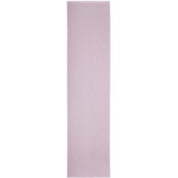 Schiebegardine GERSTER "Lino" Gr. 1, rosa, B:60cm H:245cm, Wirkware, Polyester, Gardinen, HxB: 245x60, Flächenvorhang Uni mit Technik