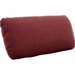 Kopfstütze Inosign "Bellini", rot (dunkelrot), B:50cm H:23cm T:14cm, Luxus-Microfaser weich (98% Polyester, 2% Nylon);Easy Care (100% Polyester), Polsterauflagen, 2 Kopfstützen im Set