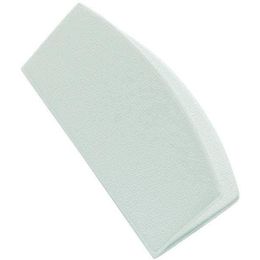 Magnetgriff Gardinia "Magnet-Clip" Gr. 1, weiß, B:6,2cm L:3,3cm, Kunststoff, Gardinenbefestigungen, Serie Flächenvorhang-Technik Atlanta 3-läufig