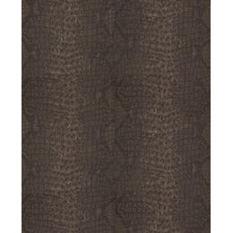 Vliestapete SUPERFRESCO EASY "Schlange Braun", braun, B:0,52m L:10m, Vlies, Tapeten, Motiv