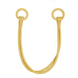 Raffhalter GERSTER "Morena" Gr. 1, gelb, B:80cm, Viskosemischung, Raffhalter