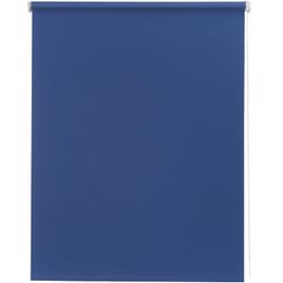 Seitenzugrollo SUNLINES "Uni" Gr. 6, blau (jeansblau), B:162cm H:180cm, Polyester, Rollos, Seitenzugrollo, 1 St&uuml;ck