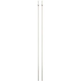 Schleuderstab Indeko "Alu" Gr. 1, silber (silberfarben), L:75cm Ø:0,9cm, Schleuderstäbe