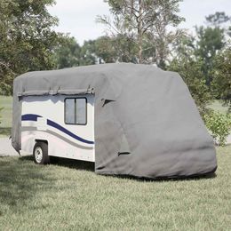 vidaXL Schutzhülle für Wohnmobil Grau 730x235x275 cm Vliesstoff