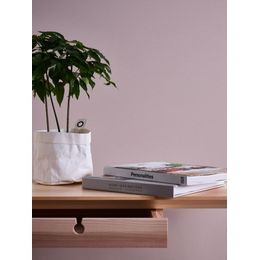 A.S. Création Vliestapete A.S. CRÉATION "Casual Living einfarbige Tapete Unitapete Leinenoptik Landhaus", rosa (rosa,altrosa), B:0,53m H:0,02m L:10,05m, Vlies, Tapeten, Vliestapete einfarbig für Schlafzimmer Küche Wohnzimmer Uni Design