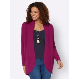 Longstrickjacke
