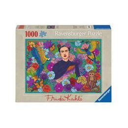 Ravensburger Puzzle - Frida Kahlo's Paradies: Papageien, Affen 1000 Teile