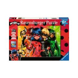 Ravensburger Kinderpuzzle - Ladybug en mission 100 Teile