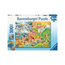 Ravensburger Kinderpuzzle - Die 4 Jahreszeiten 100 Teile