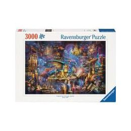 Ravensburger Puzzle - Drachenbibliothek 3000 Teile