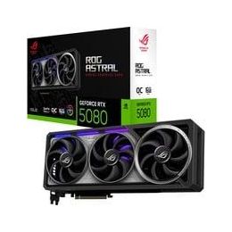 ASUS GeForce RTX 5080 ROG ASTRAL GAMING OC, Grafikkarte DLSS 4, 3x DisplayPort, 2x HDMI 2.1