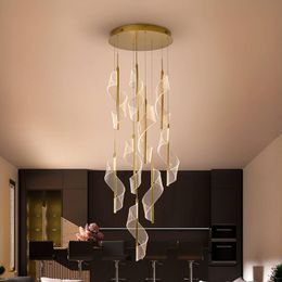 LED-Hängeleuchte Velas 9-fl., goldfarben, Metall, Kunststoff