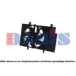 AKS DASIS Lüfter, Motorkühlung Ø345mm 345mm für FORD 2125430 8V518C607CE 8V518C607CF 098112N