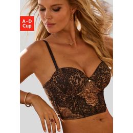 Lascana Corsage mehrfarbig Gr. 90 Cup B f&uuml;r Damen